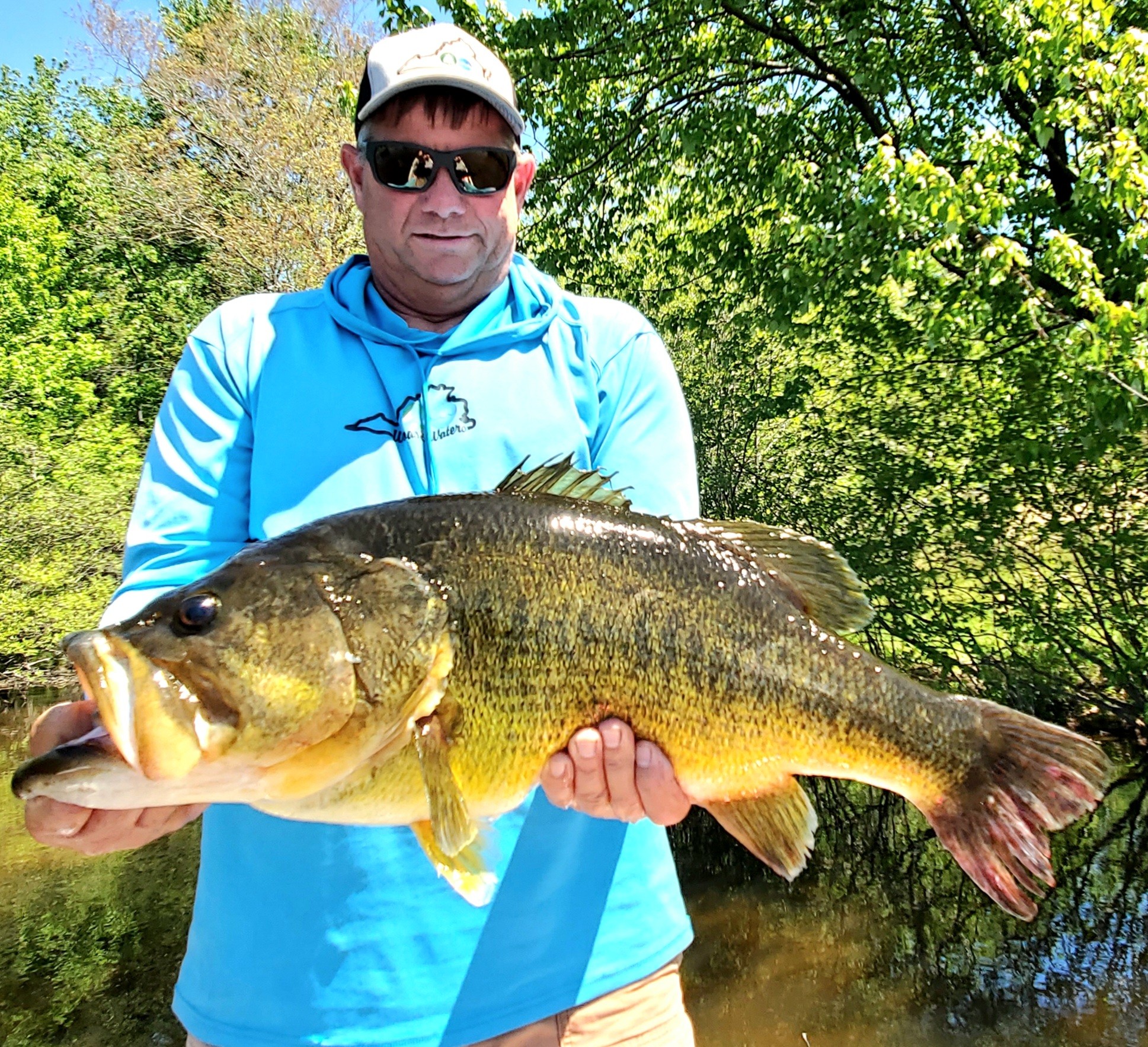 W2 Pro Team Member Lands Giant Virginia Largemouth Bass - Woods ...